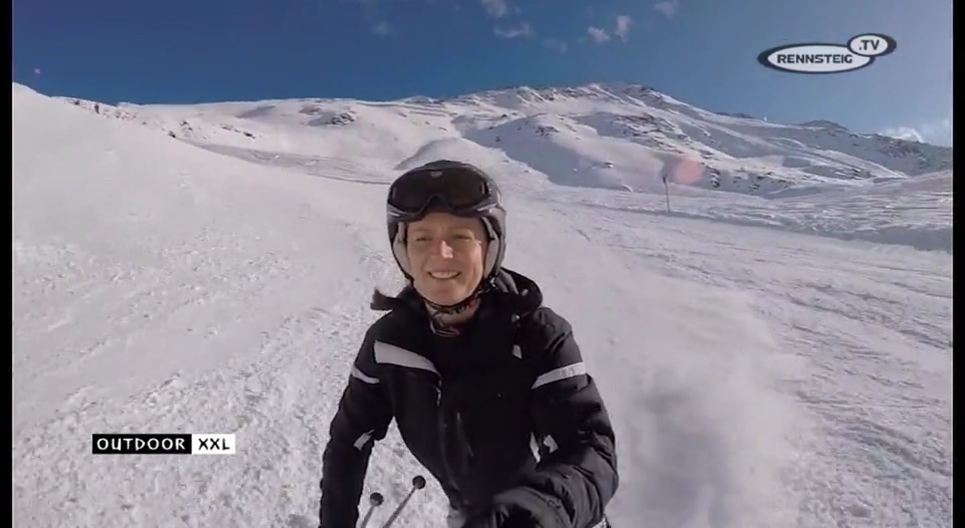 Outdoor XXL - Andrea Flörke in St. Anton am Arlberg - Rennsteig TV