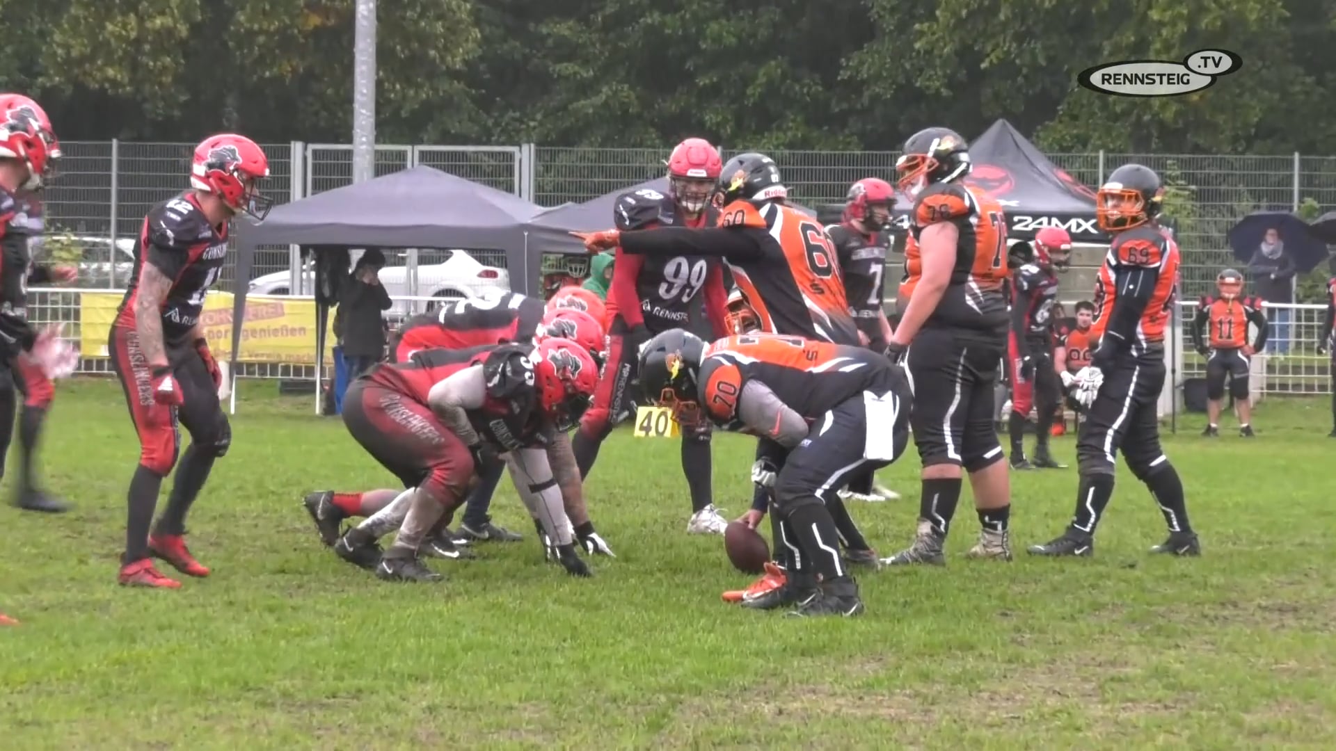 American Football - Suhl Gunslingers vs. Vogtland Rebels - Rennsteig TV