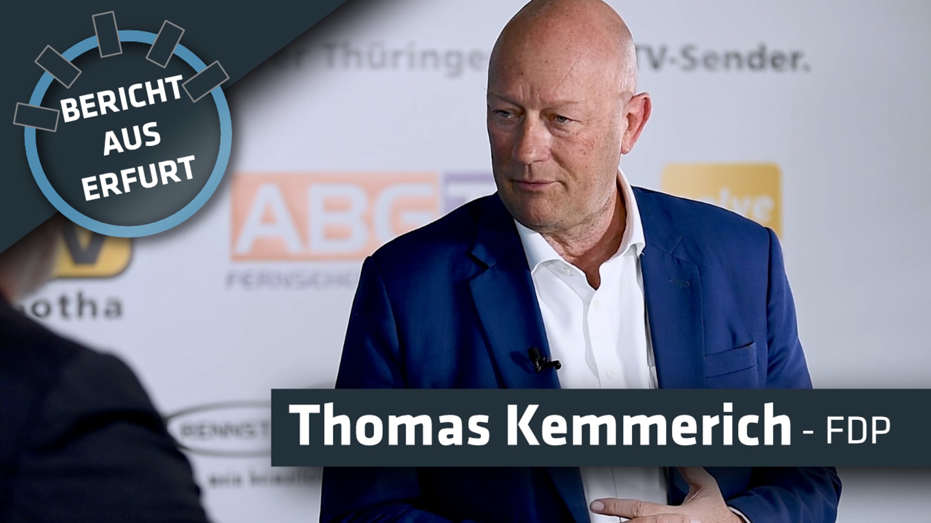 Thomas Kemmerich - FDP | Bericht aus Erfurt 18.03.2024 - Rennsteig TV